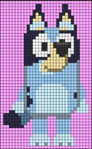 21 Bluey Perler Bead Patterns for Heeler Fans - Cool Kids Crafts