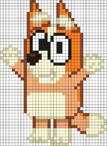 21 Bluey Perler Bead Patterns for Heeler Fans - Cool Kids Crafts