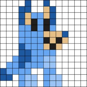 21 Bluey Perler Bead Patterns for Heeler Fans - Cool Kids Crafts