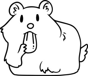 19 Cheeky Hamster Drawings - Cool Kids Crafts
