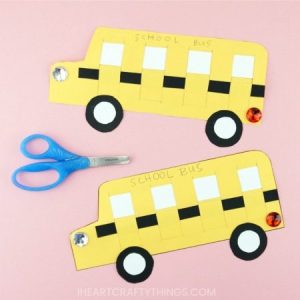 24 Fantastic School Bus Crafts for Little Learners - Cool Kids Crafts