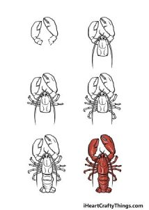 22 Lavish Lobster Drawings Anyone Can Draw - Cool Kids Crafts