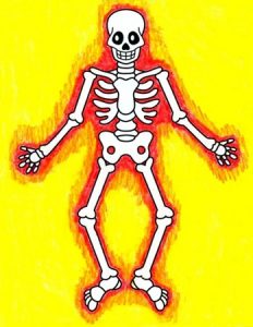 21 Fun and Easy Skeleton Drawings - Cool Kids Crafts