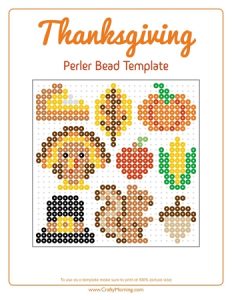 26 Picturesque Fall Perler Bead Patterns - Cool Kids Crafts