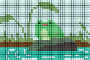 27 Frog Perler Beads That Will Make You Hoppy - Cool Kids Crafts