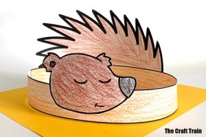 27 Cute Hedgehog Crafts for Kids - Cool Kids Crafts