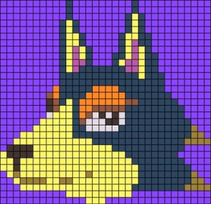 26 of the Mightiest Wolf Perler Bead Patterns - Cool Kids Crafts