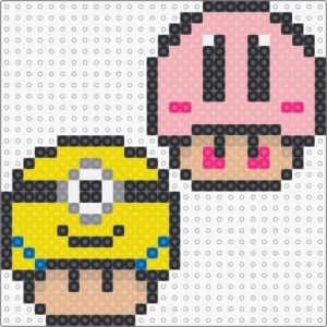 25 Minion Perler Bead Patterns to Impress Gru - Cool Kids Crafts