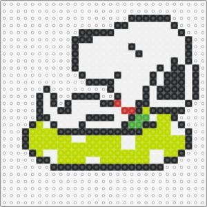 28 Cool Snoopy Perler Beads, Charlie Brown - Cool Kids Crafts
