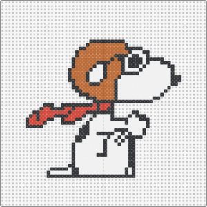 28 Cool Snoopy Perler Beads, Charlie Brown - Cool Kids Crafts
